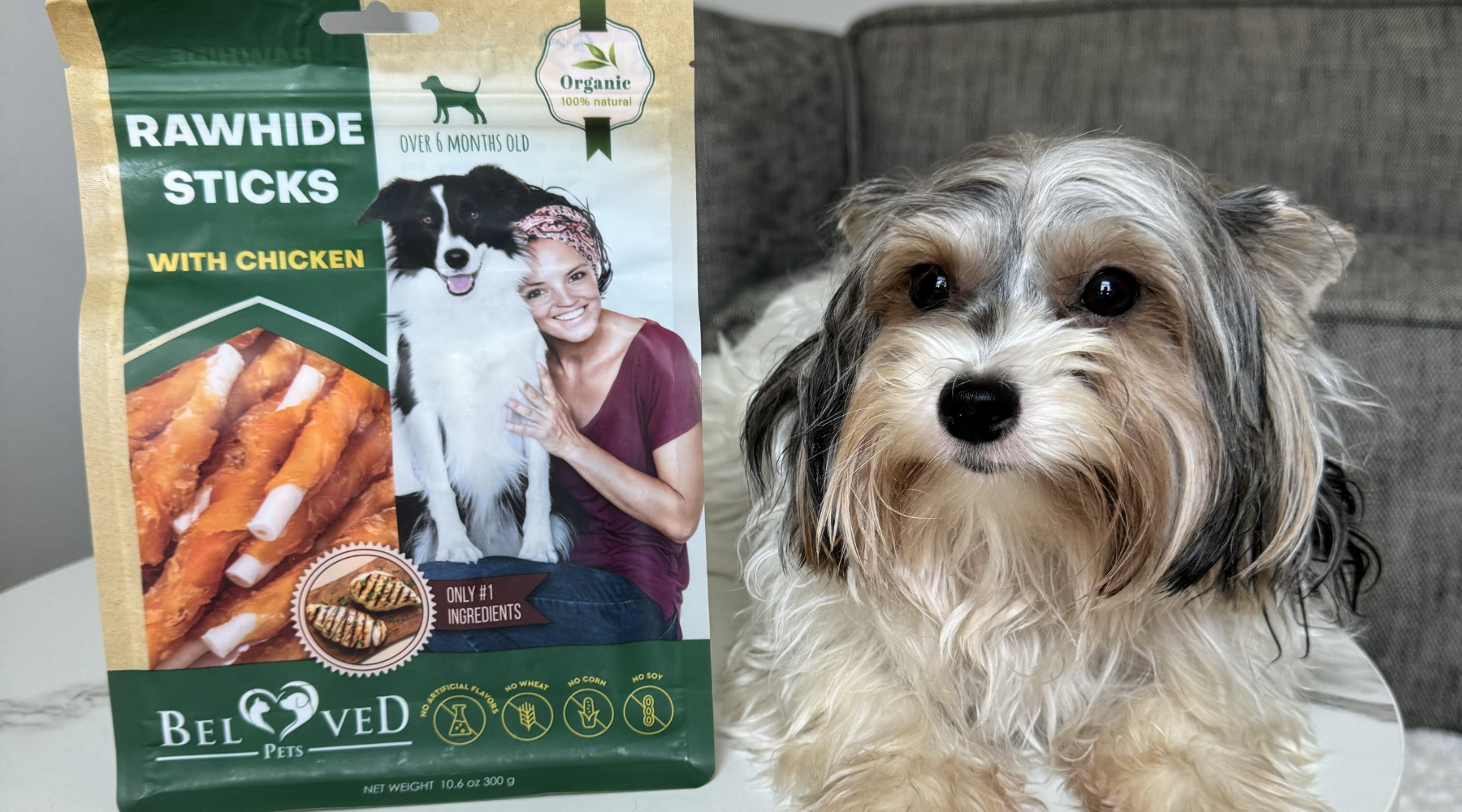 Beloved Pets Rawhide Sticks for Dogs – Natural, Long-Lasting Chew ...